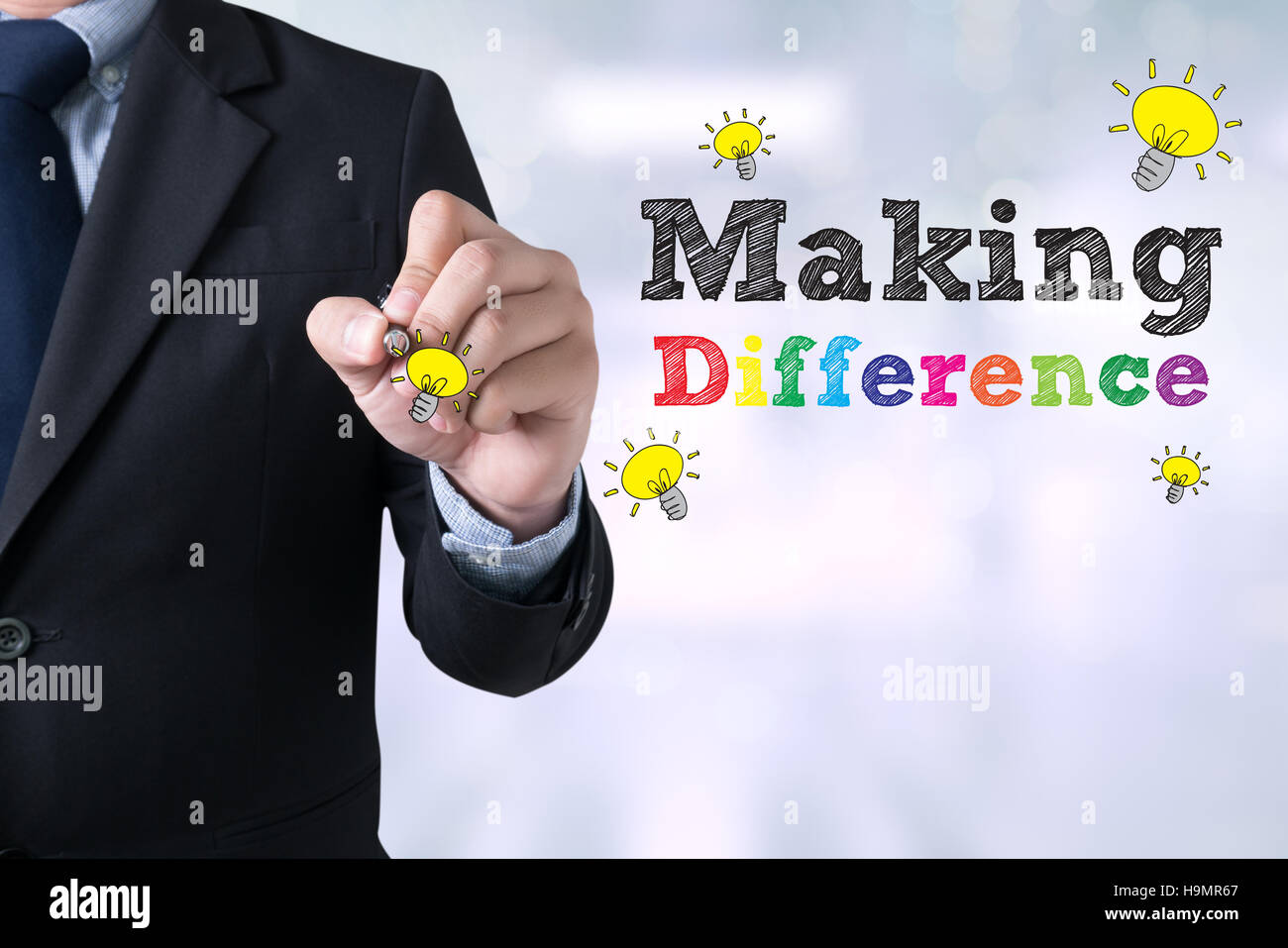 Believe making difference hi-res stock photography and images - Alamy