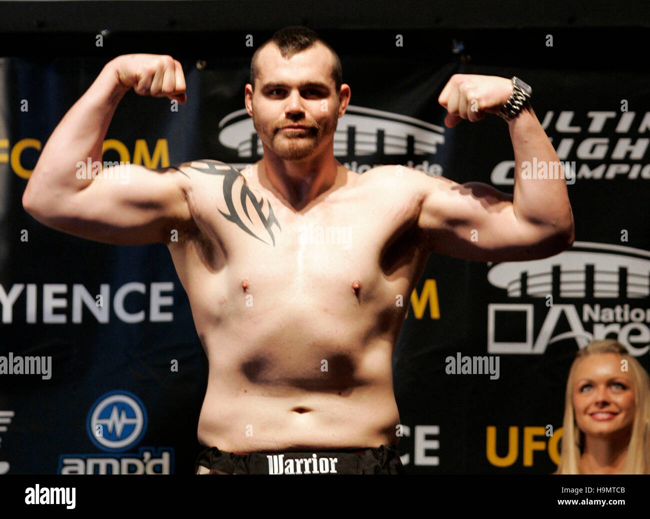 Tim Sylvia during the weigh-in for Ultimate Fighting Champion ...