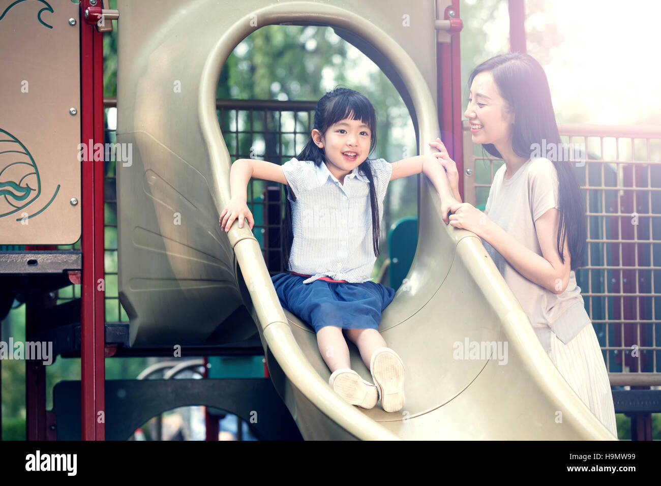 Amusement Park Slide Child High Resolution Stock Photography and Images ...