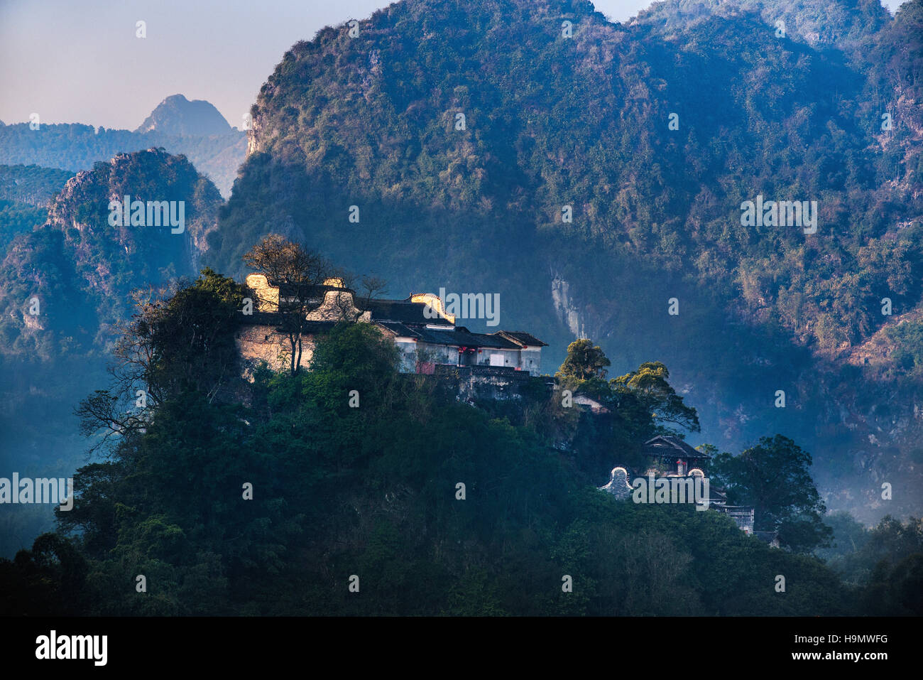 The xifeng Peng Gu ancestral temple of south China's guangdong province ...