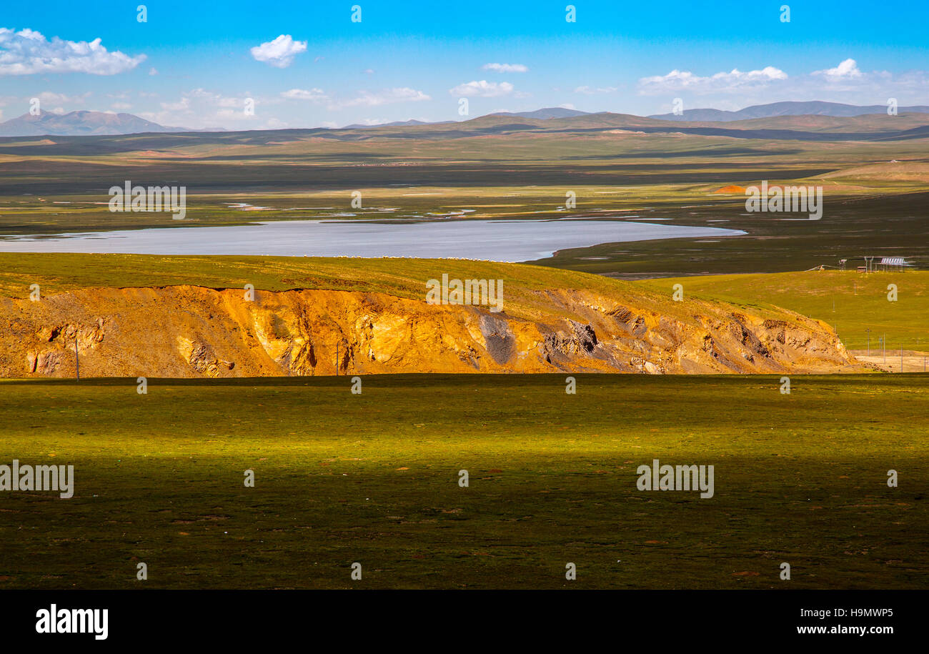 Northern Tibet Grassland Stock Photo - Alamy
