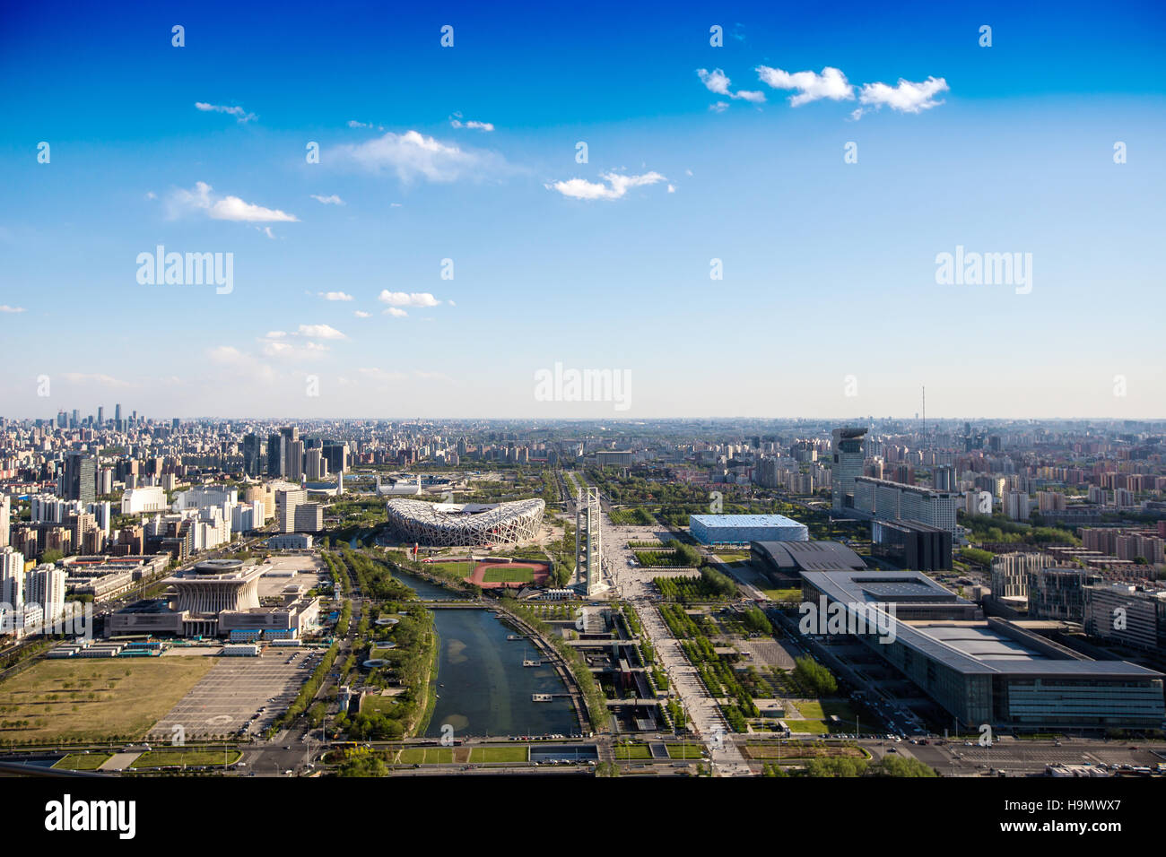 Urban architecture in Beijing Stock Photo - Alamy
