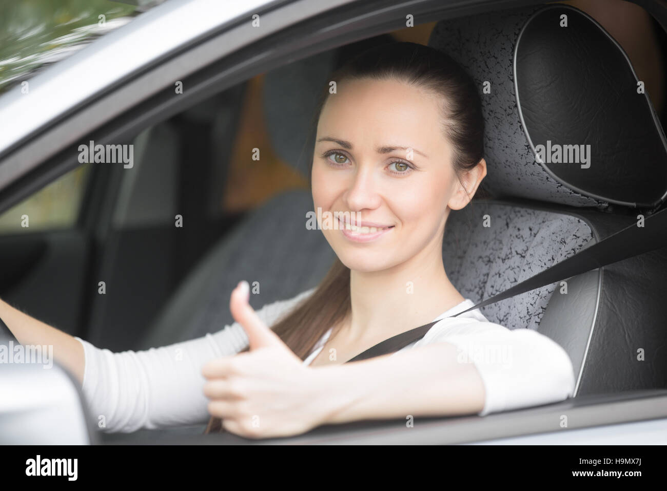 Lady driver hi-res stock photography and images - Alamy