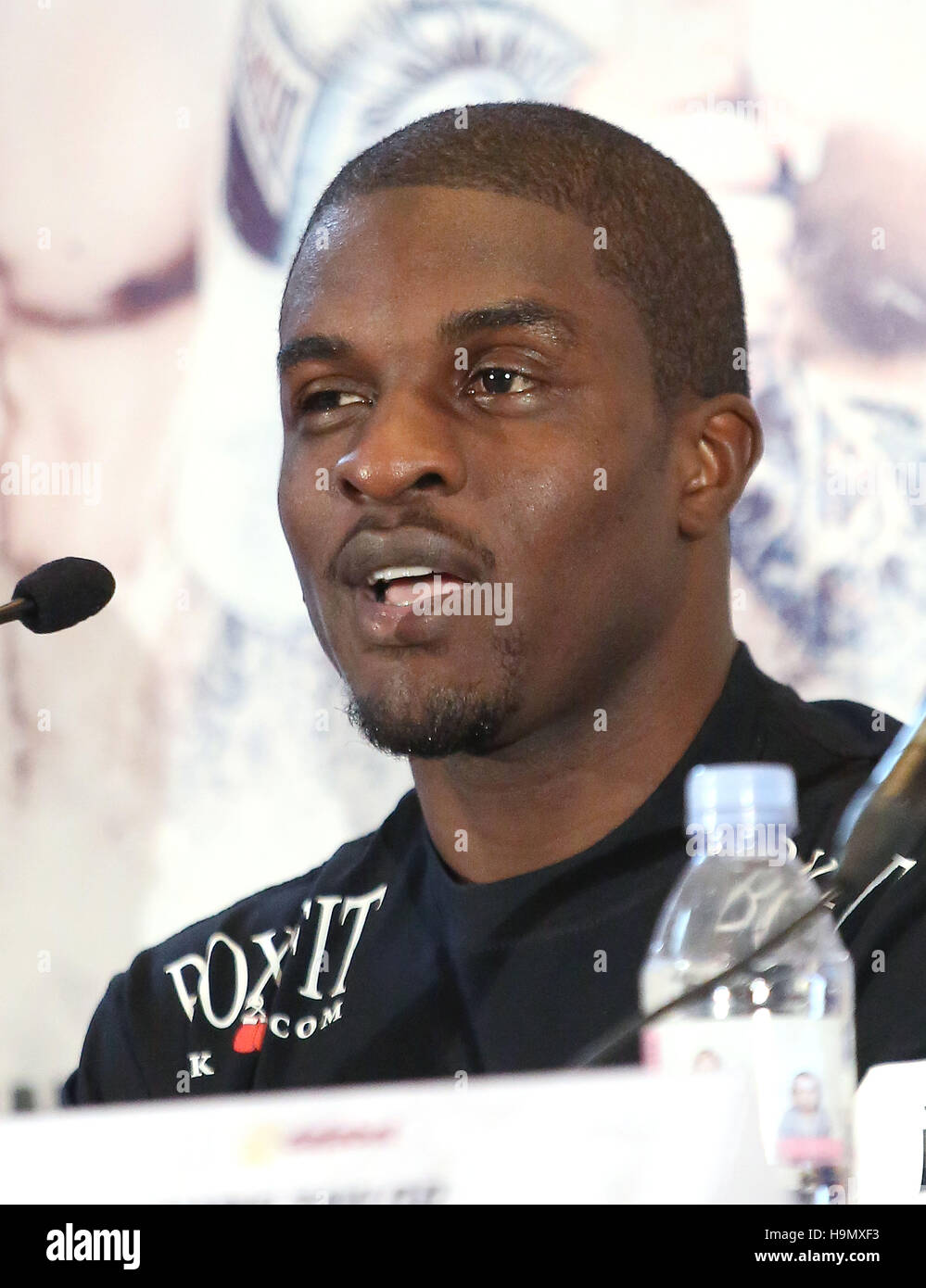Ohara Davies during the press conference at The Landmark Hotel, London ...