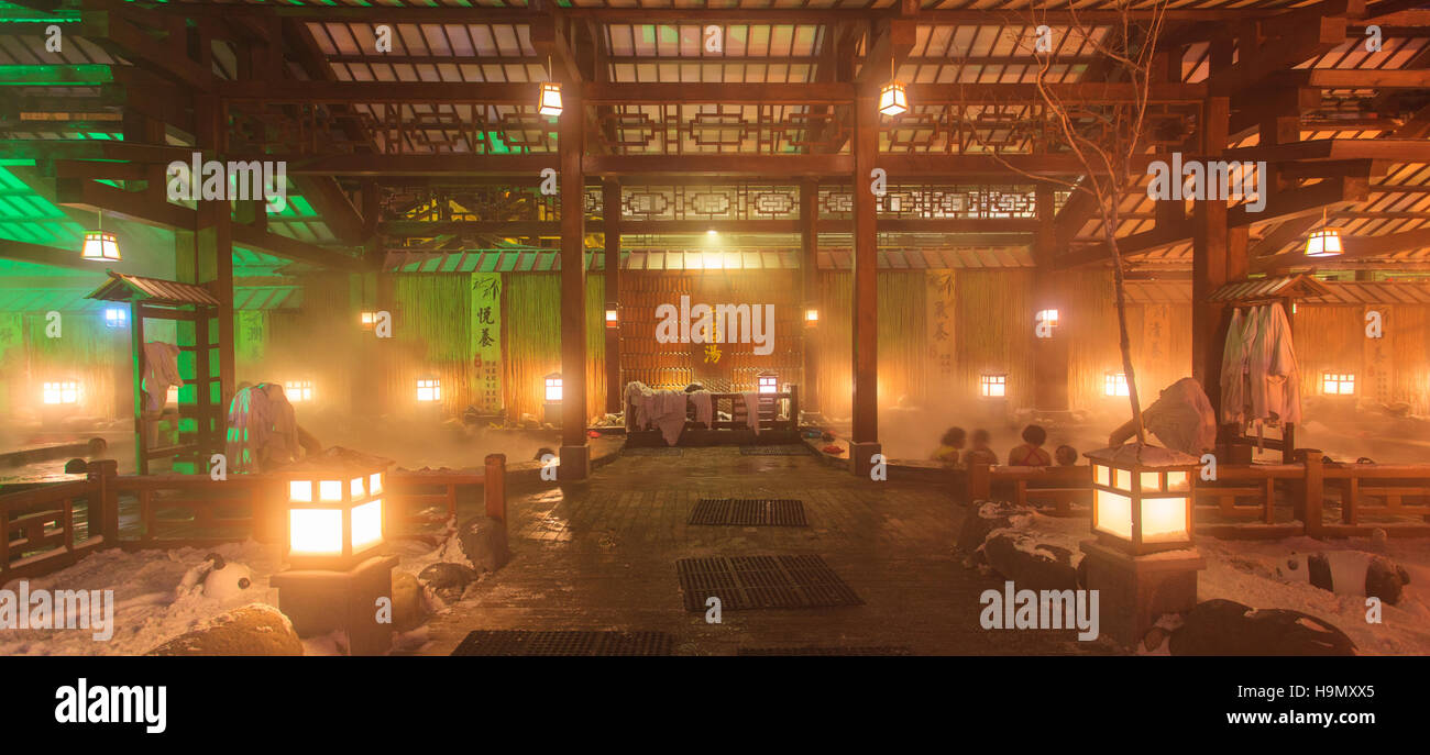 Chinese hot springs china hi-res stock photography and images - Alamy