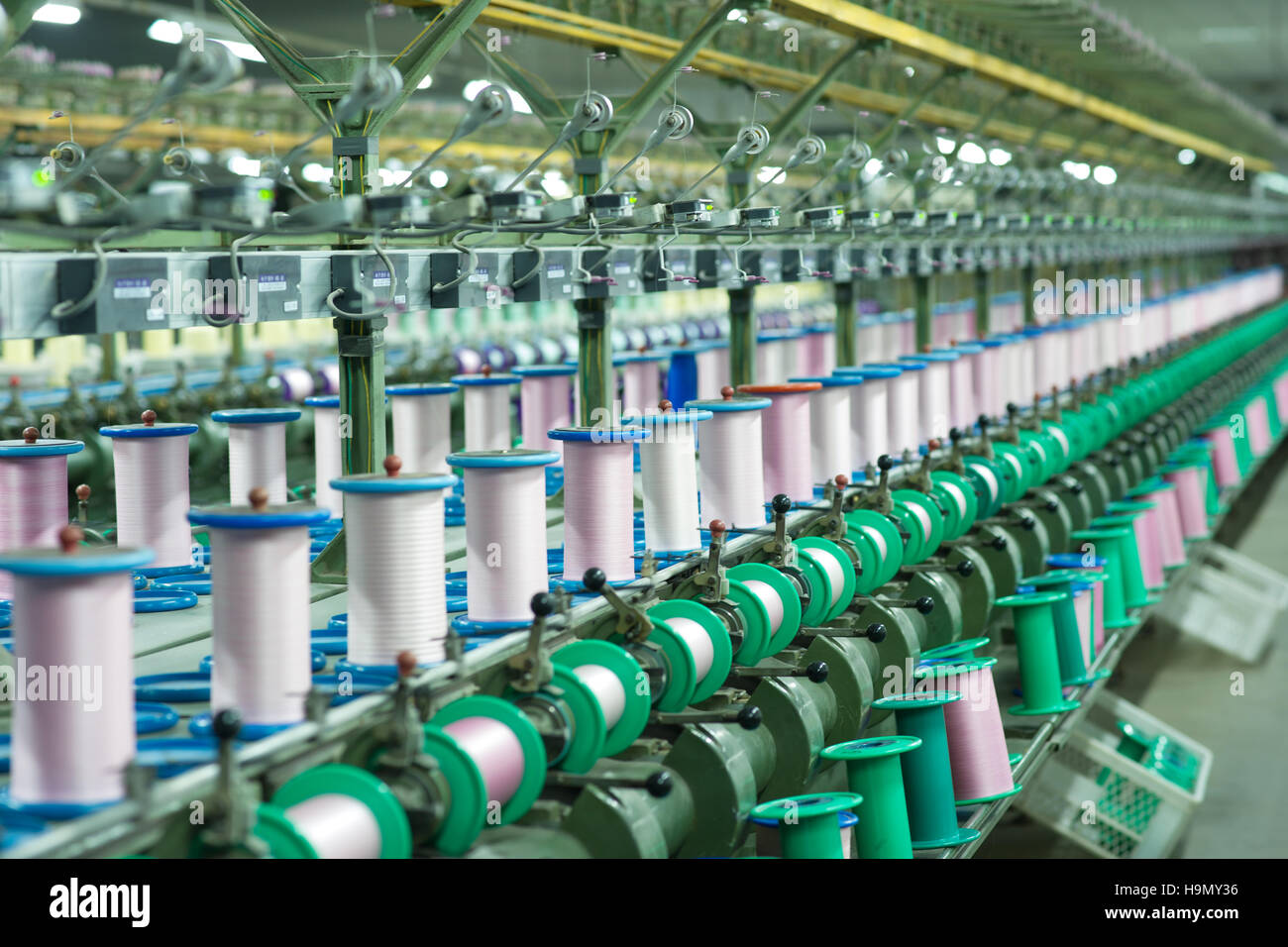 Silk reeling hi-res stock photography and images - Alamy