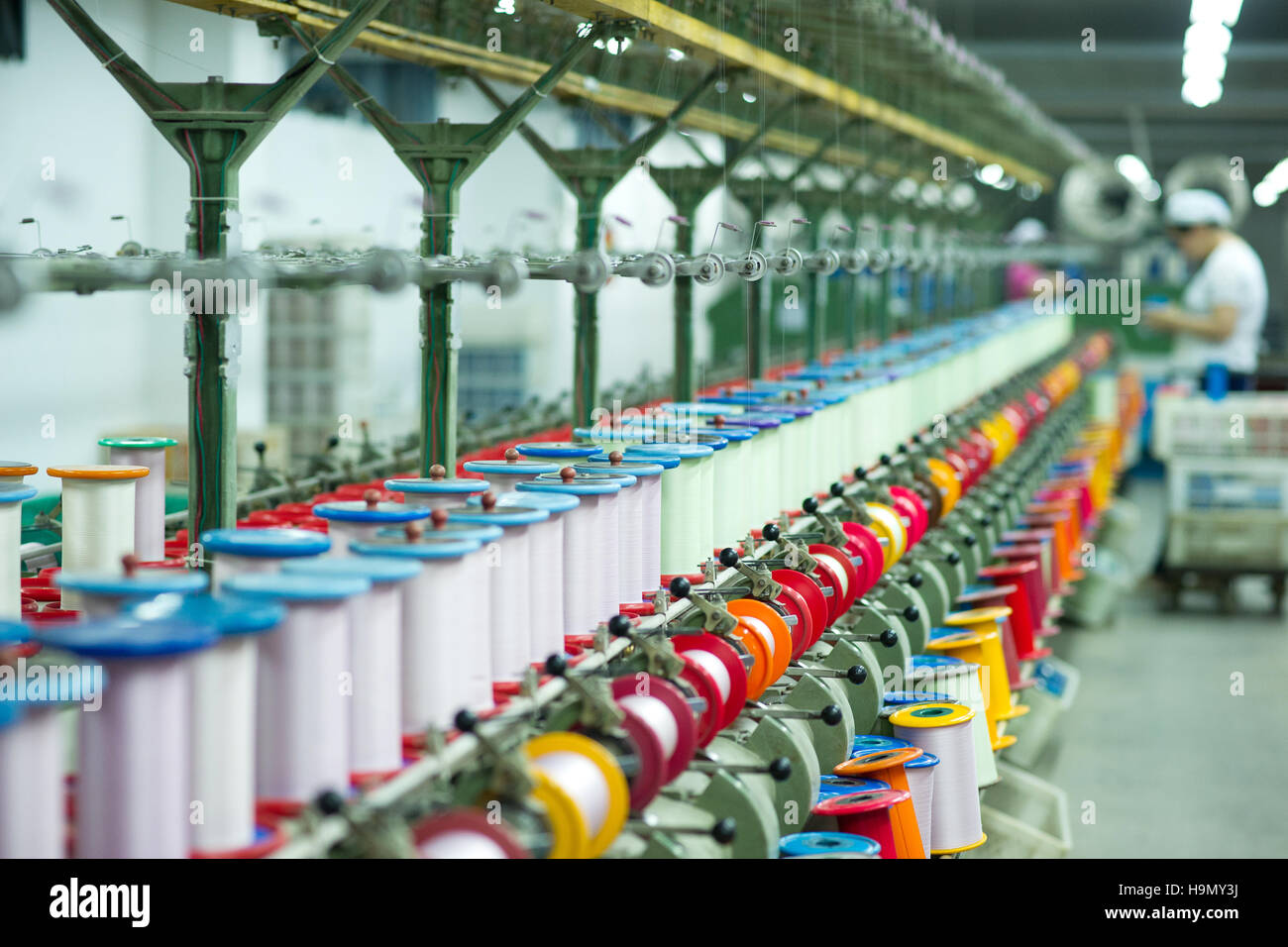 Reeling machine hi-res stock photography and images - Alamy