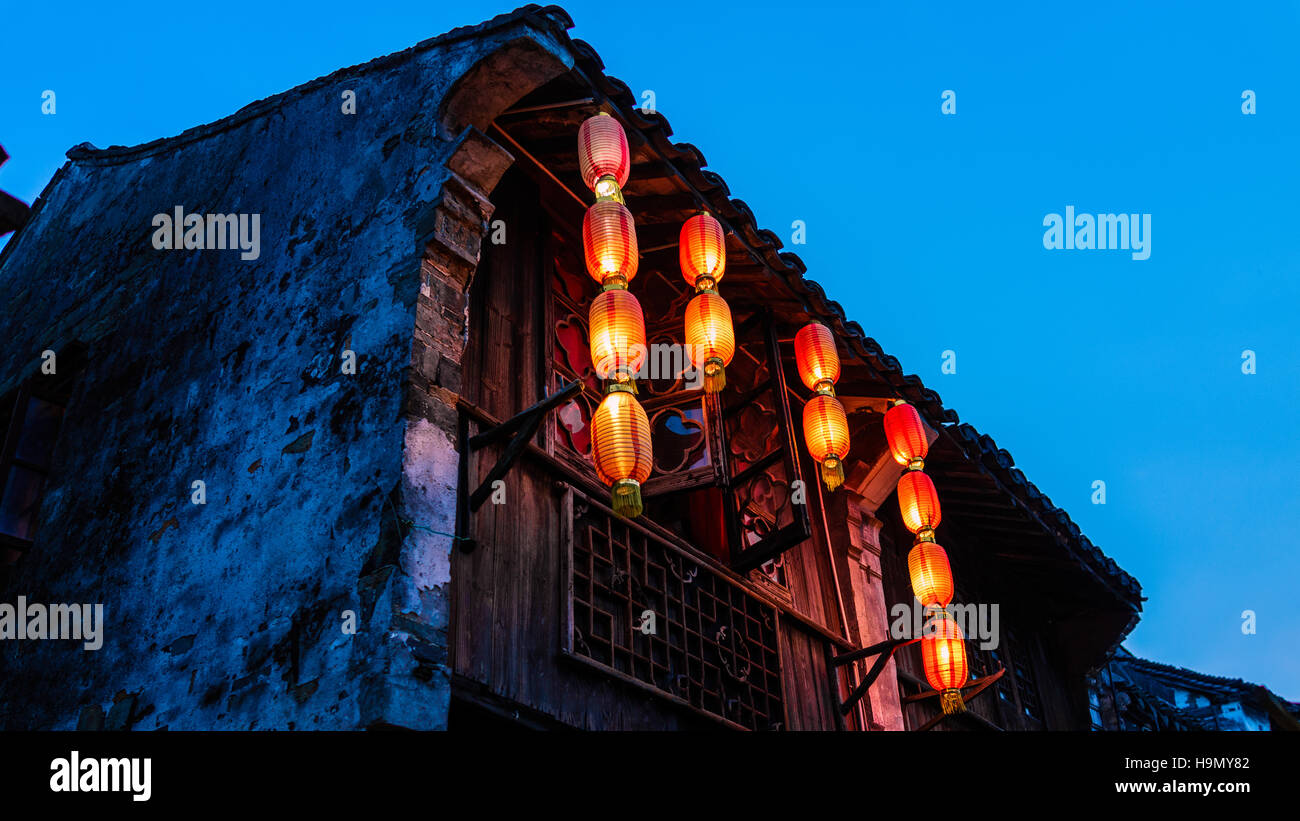 Xitang ancient town,Jiaxing City,Zhejiang province,China Stock Photo ...