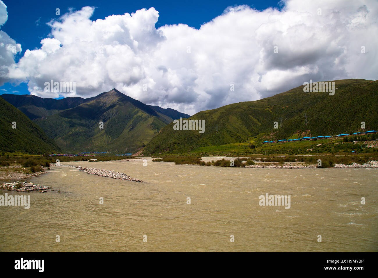 Scenery of Gannan,Gansu Province,China Stock Photo - Alamy