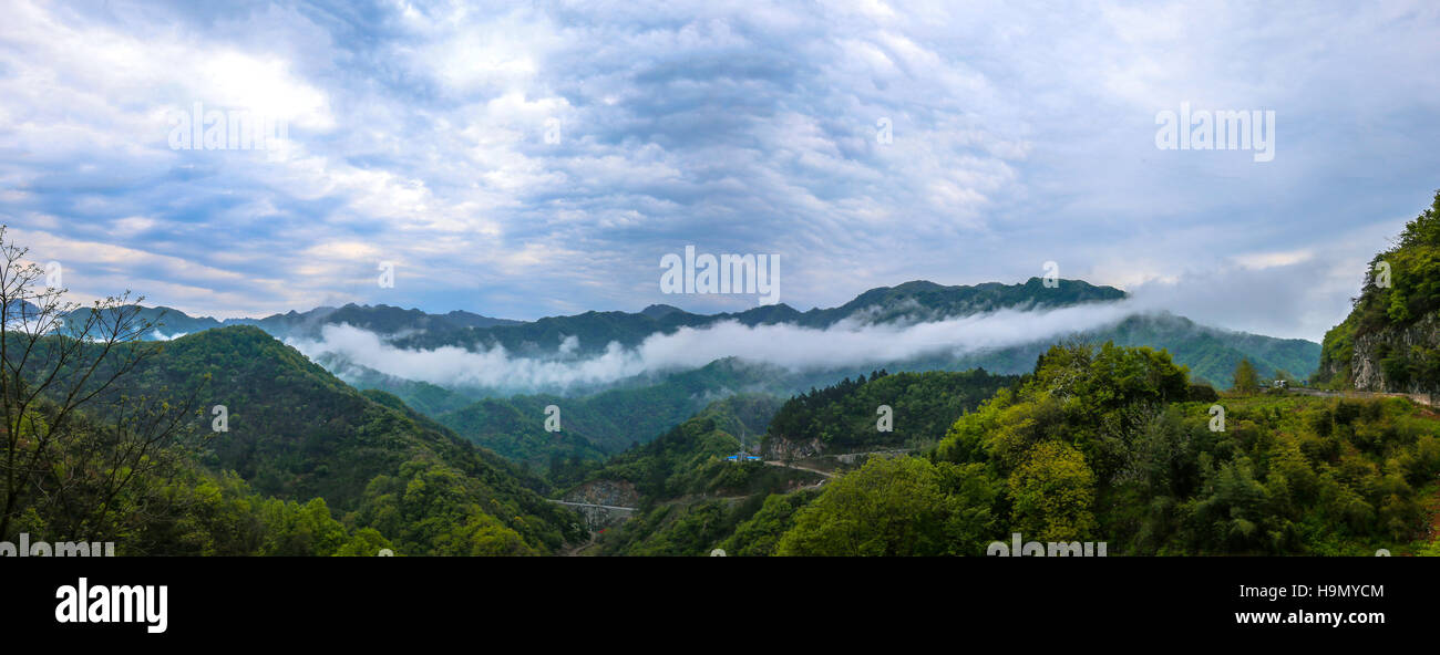 The scenery of Foping County,Shaanxi province,China Stock Photo - Alamy