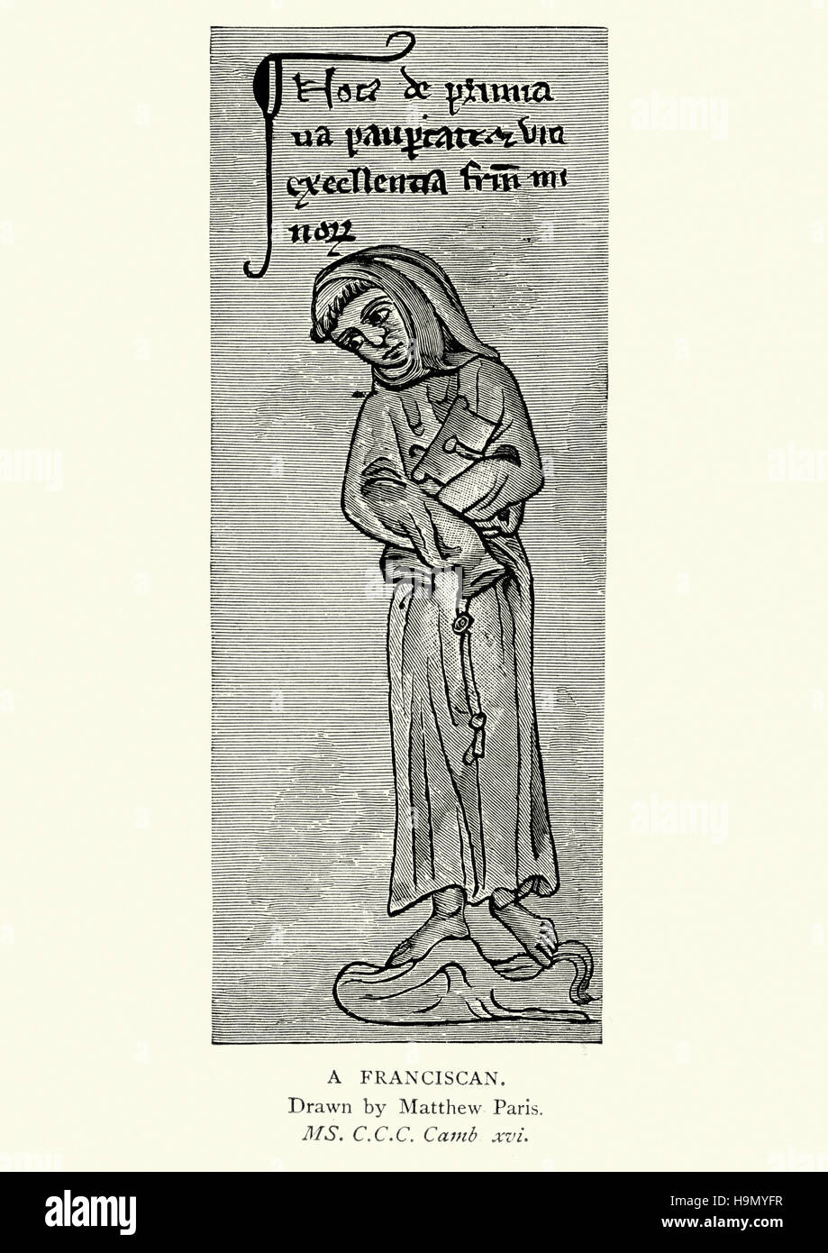 Medieval painting monks hi-res stock photography and images - Alamy