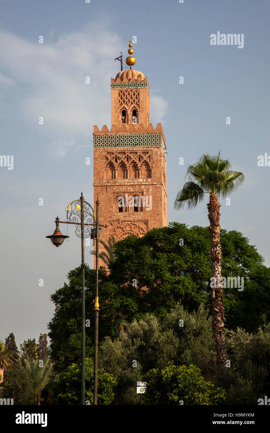 Minaret koutoubia hi-res stock photography and images - Alamy