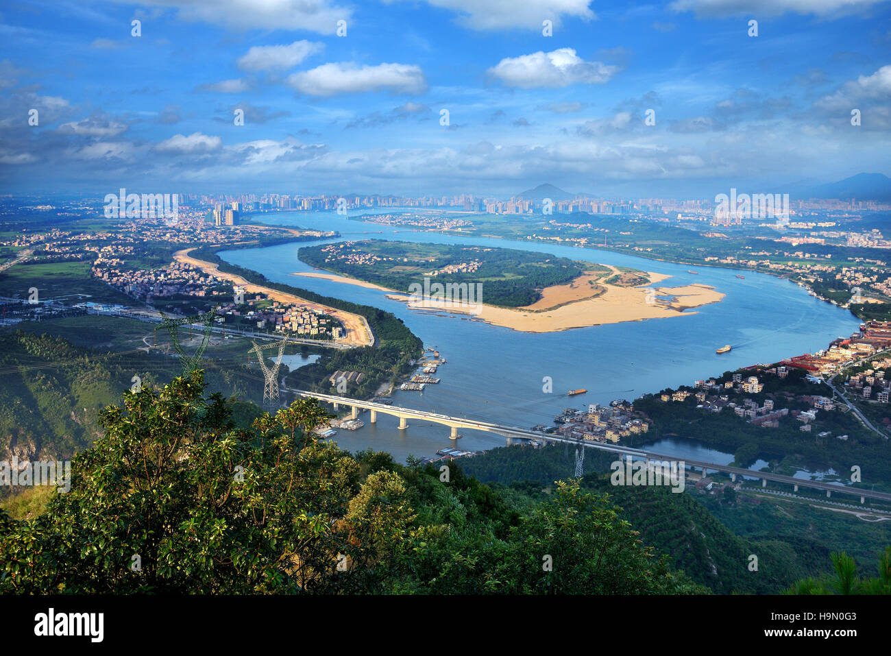 City building in Qingyuan City, Guangdong Province Stock Photo - Alamy