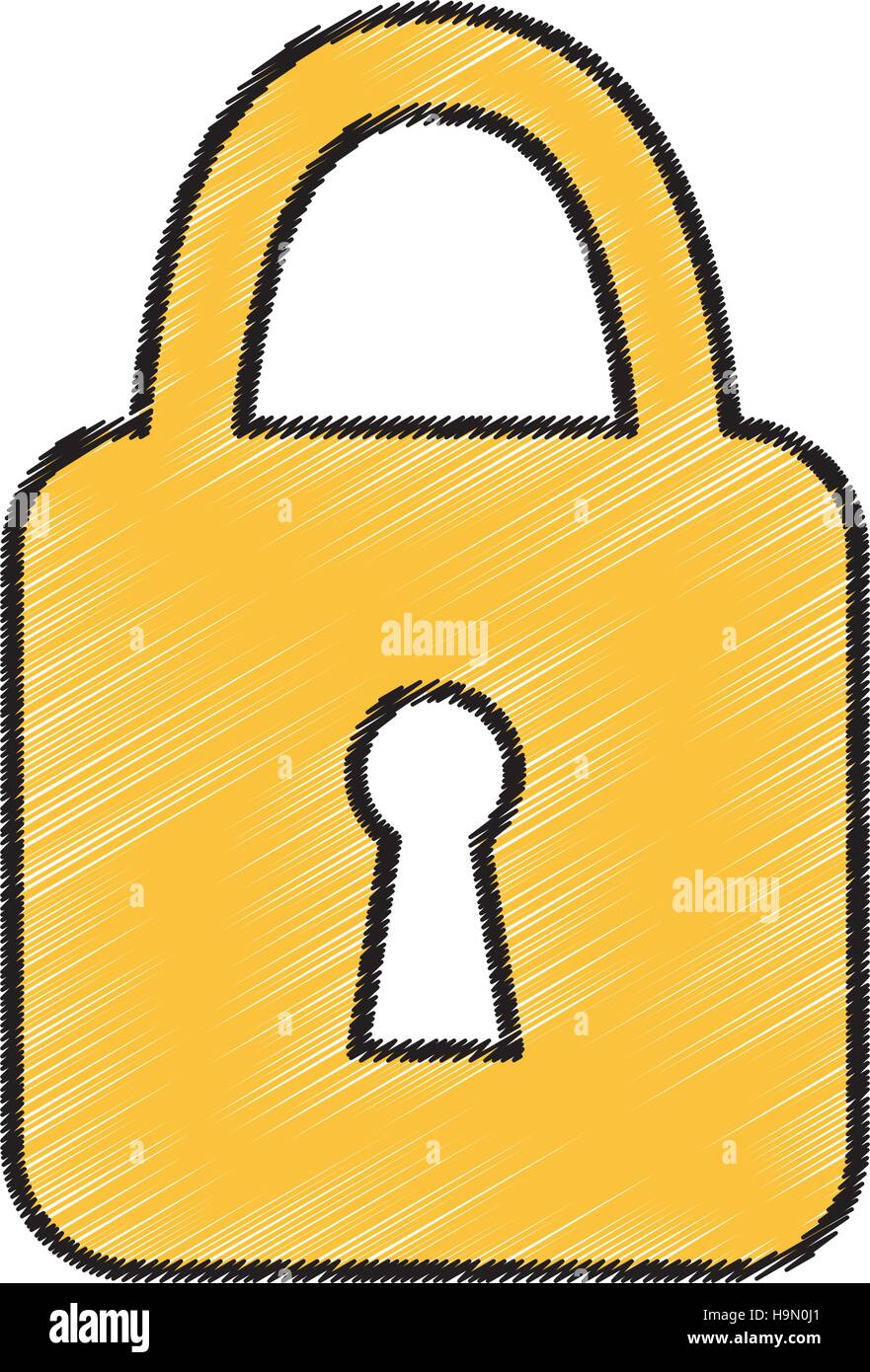 Padlock security safe Stock Vector Image & Art - Alamy