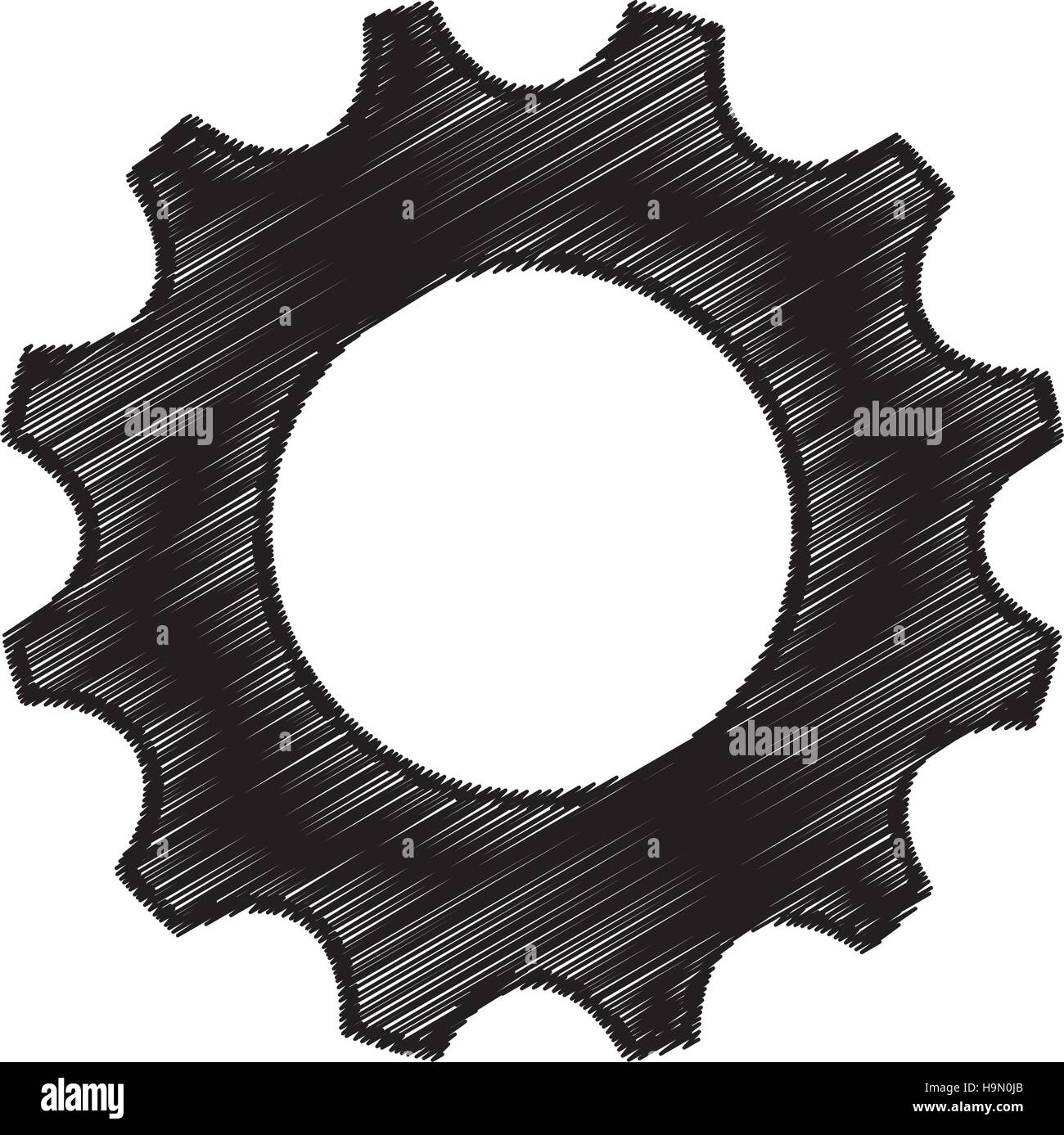 Gear cog wheel Stock Vector Image & Art - Alamy