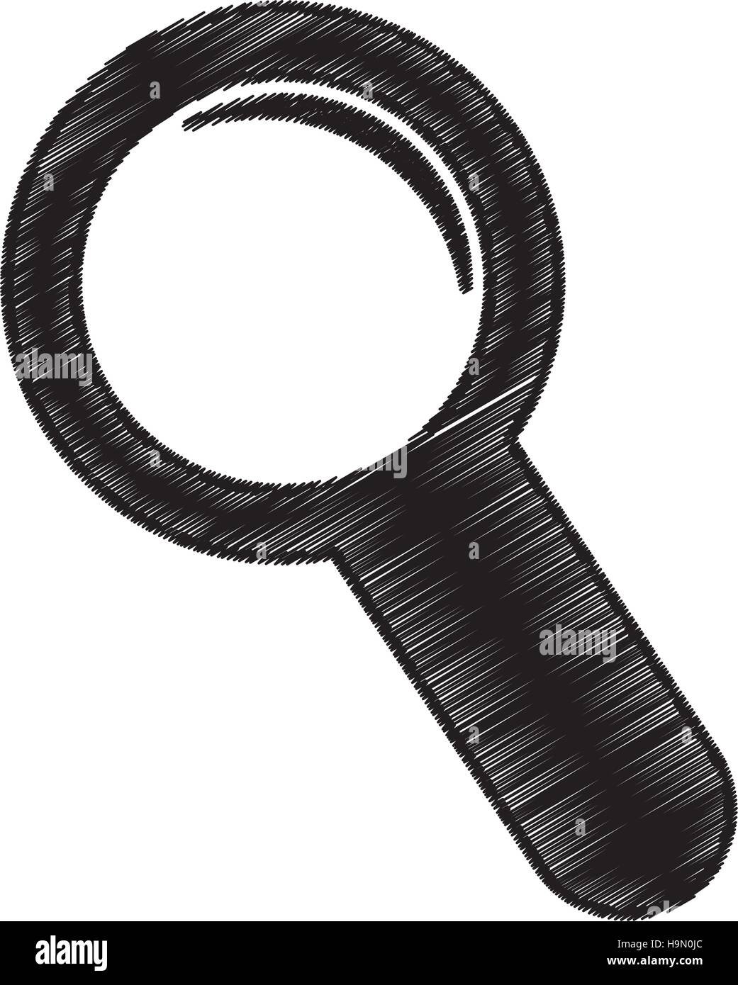 Magnifying glass lupe Stock Vector Image & Art - Alamy