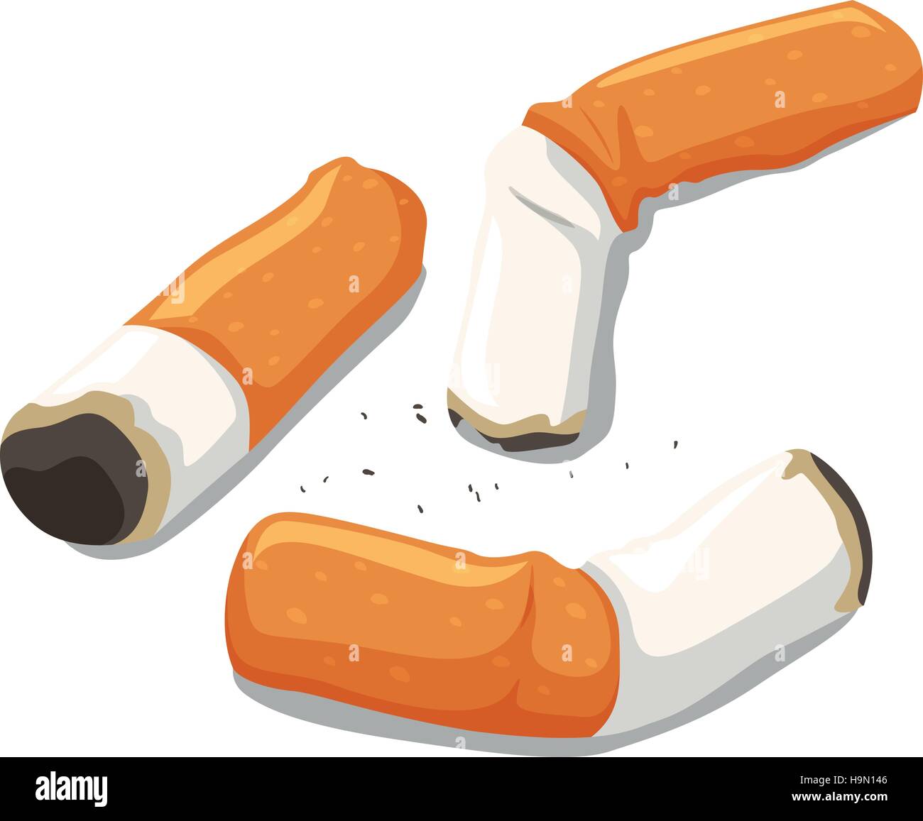 Cigarette Illustration