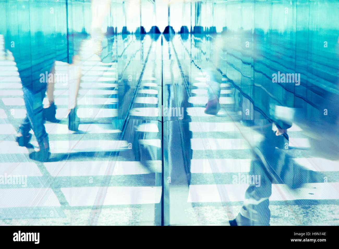 rush hours concept Stock Photo - Alamy
