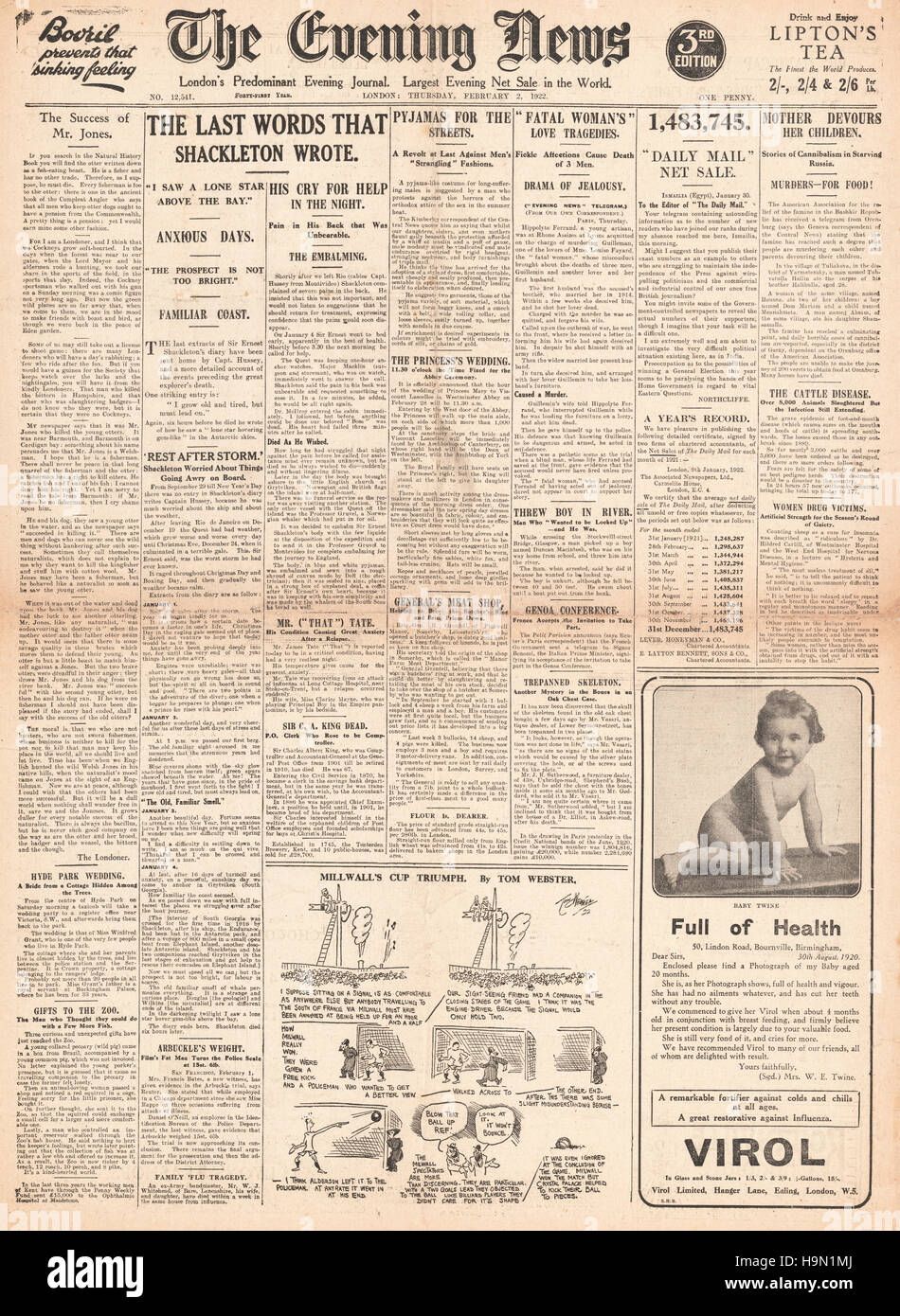 Robert shackleton hi-res stock photography and images - Alamy