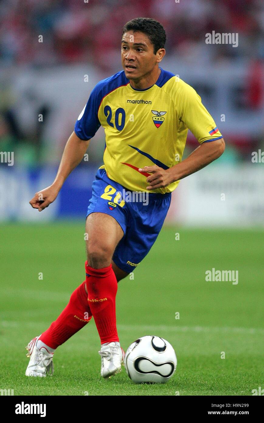 EDWIN TENORIO ECUADOR & BARCELONA GUAYAQUIL WORLD CUP GELSENKIRCHEN ...