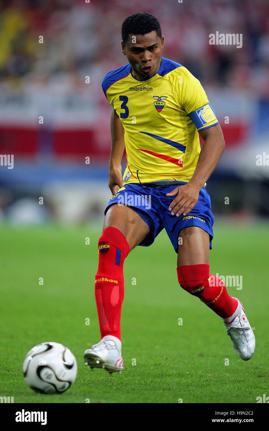 IVAN HURTADO ECUADOR & AL-ARABI WORLD CUP GELSENKIRCHEN GERMANY 09 June ...