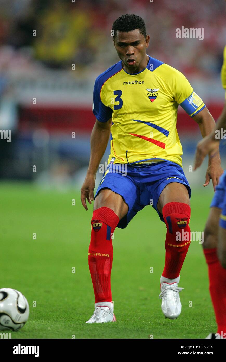 IVAN HURTADO ECUADOR & AL-ARABI WORLD CUP GELSENKIRCHEN GERMANY 09 June ...