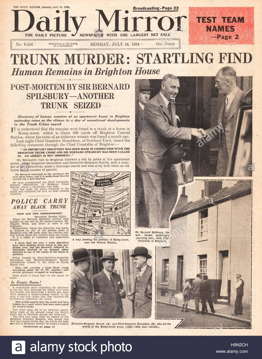 Trunk Murders Stock Photos & Trunk Murders Stock Images - Alamy