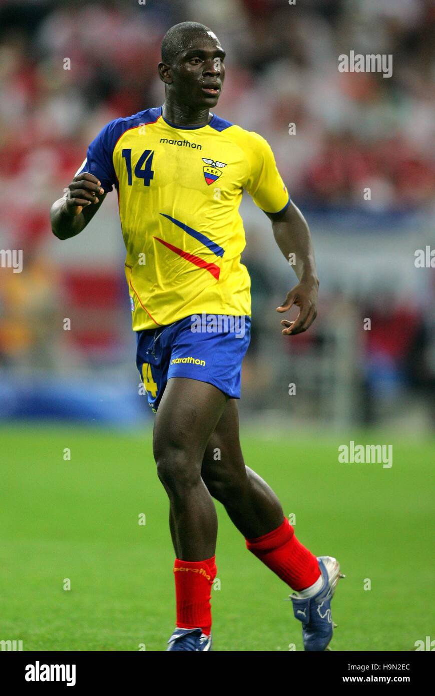 SEGUNDO CASTILLO ECUADOR & EL NACIONAL WORLD CUP GELSENKIRCHEN GERMANY ...