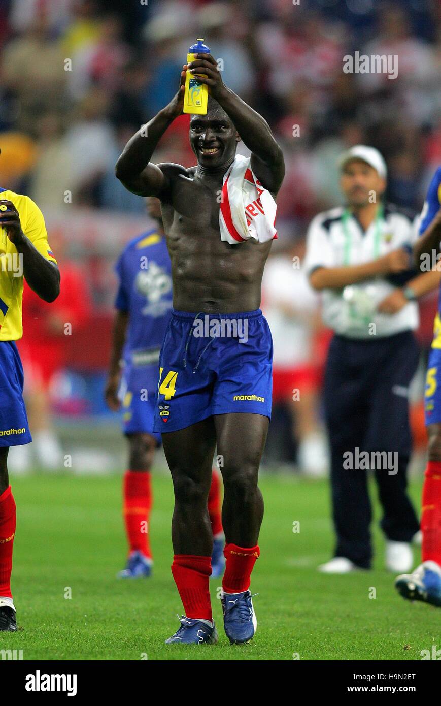 SEGUNDO CASTILLO ECUADOR & EL NACIONAL WORLD CUP GELSENKIRCHEN GERMANY ...