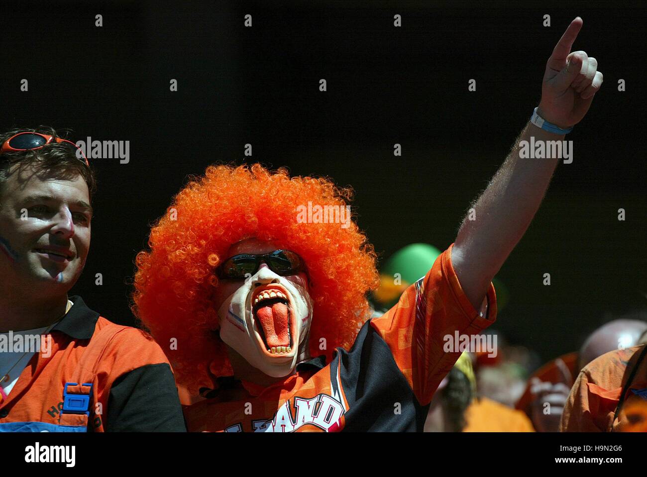 DUTCH FANS SERBIA MONTENEGRO V HOLLAND WORLD CUP LEIPZIG GERMANY 11 ...