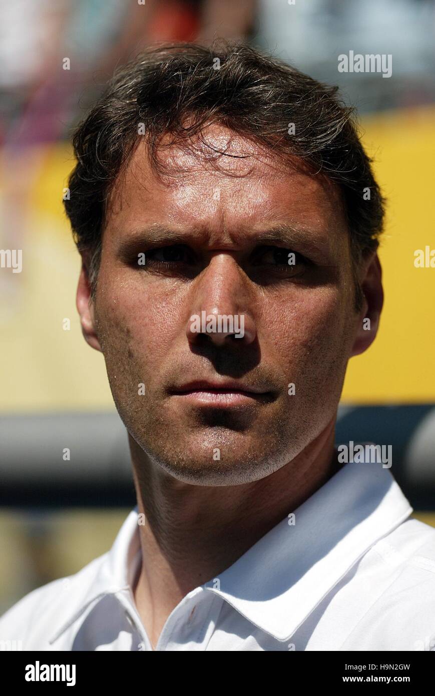 MARCO VAN BASTEN DUTCH HEAD COACH WORLD CUP LEIPZIG GERMANY 11 June ...
