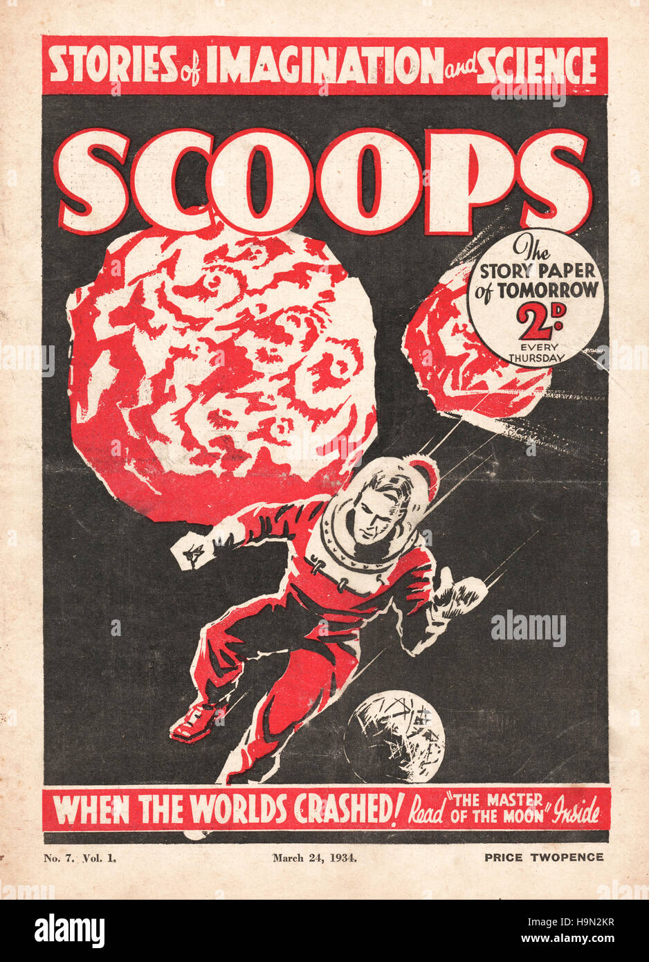 Future fiction science magazine hi-res stock photography and images - Alamy