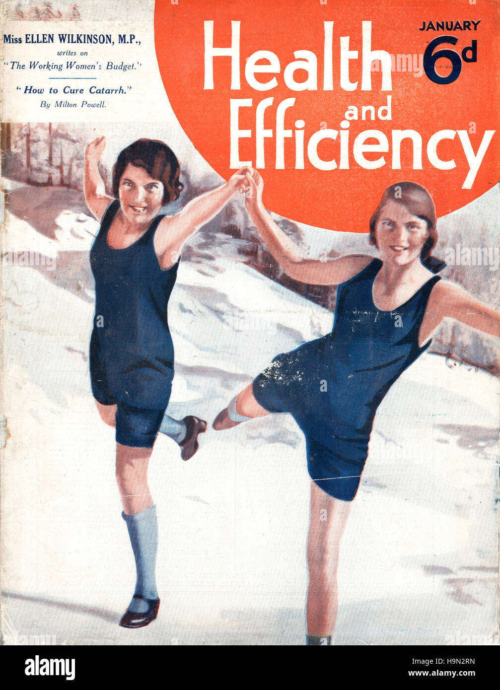 1930 Health and Efficiency Stock Photo - Alamy