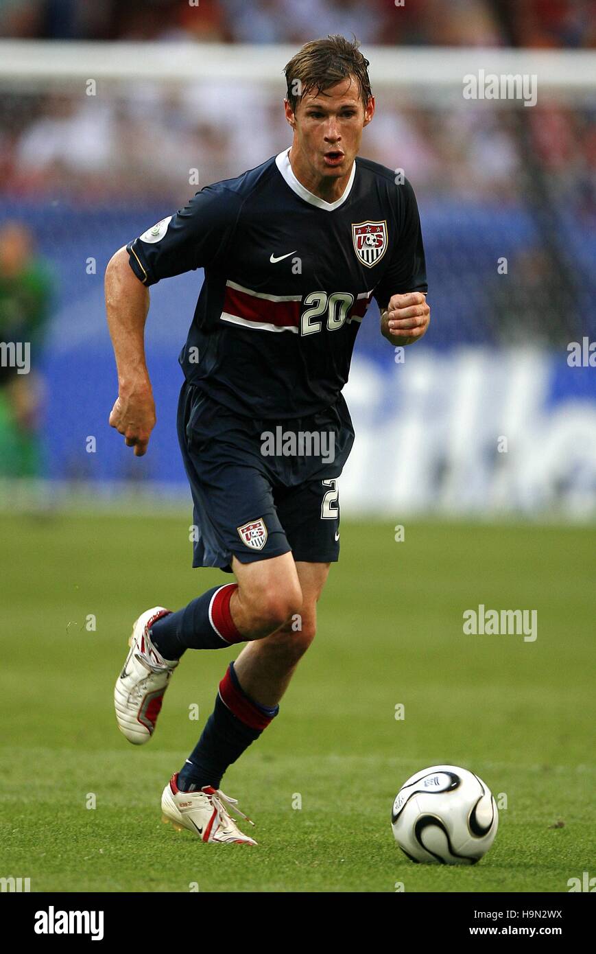 BRIAN MCBRIDE USA & FULHAM FC WORLD CUP GELSENKIRCHEN GERMANY 12 June ...