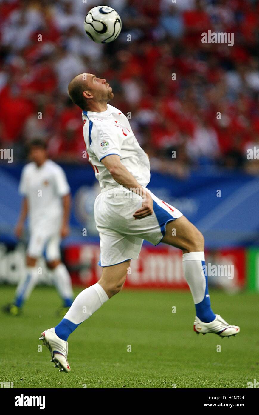 JAN KOLLER CZECH REPUBLIC & B DORTMUND WORLD CUP GELSENKIRCHEN GERMANY ...