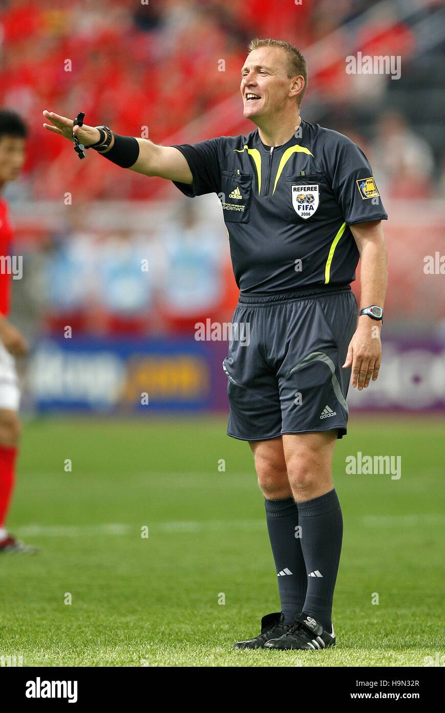 GRAHAM POLL KOREA REPUBLIC V TOGO WORLD CUP STADIUM FRANKFURT GERMANY ...