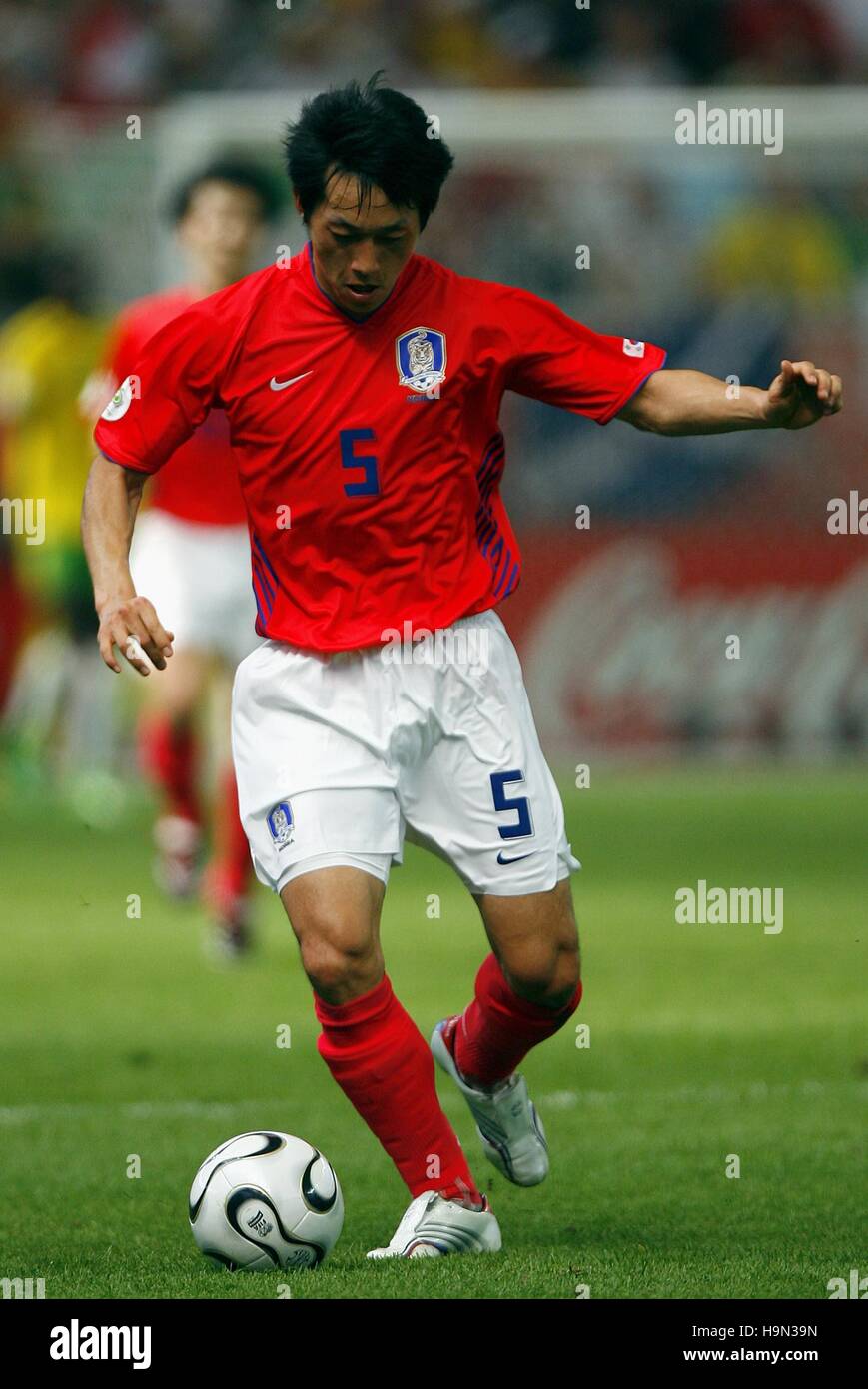 KIM NAM IL KOREA REPUBLIC & SUWON BLUEWIN WORLD CUP FRANKFURT GERMANY ...