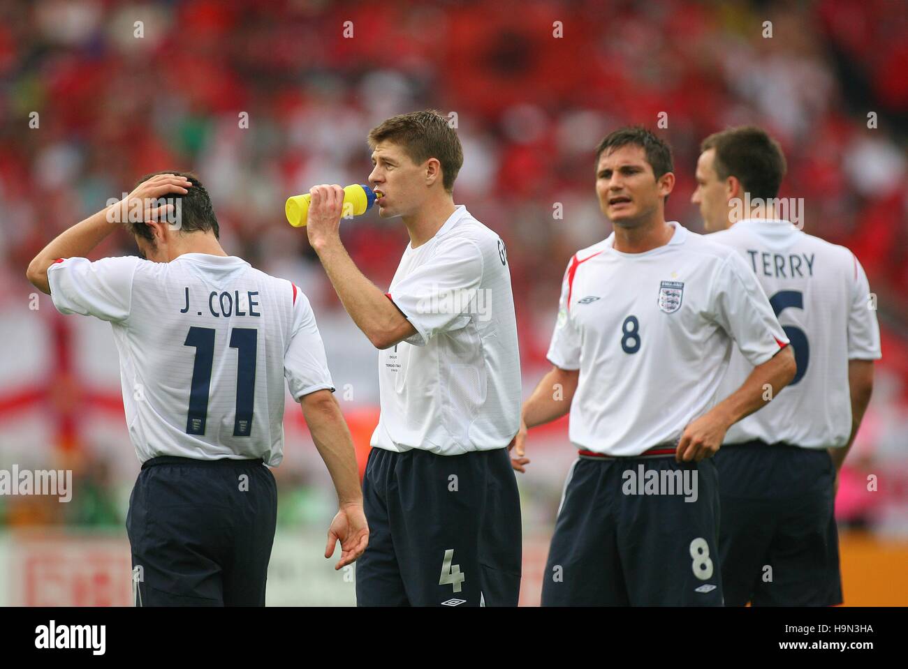 COLE GERRARD LAMPARD & TERRY ENGLAND V TRINIDAD & TOBAGO WORLD CUP ...