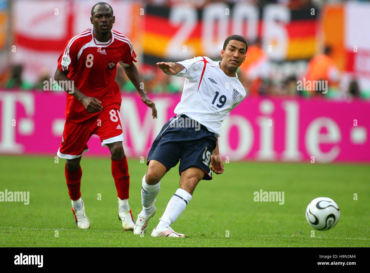 AARON LENNON & CYD GRAY ENGLAND V TRINIDAD & TOBAGO WORLD CUP NUREMBURG ...