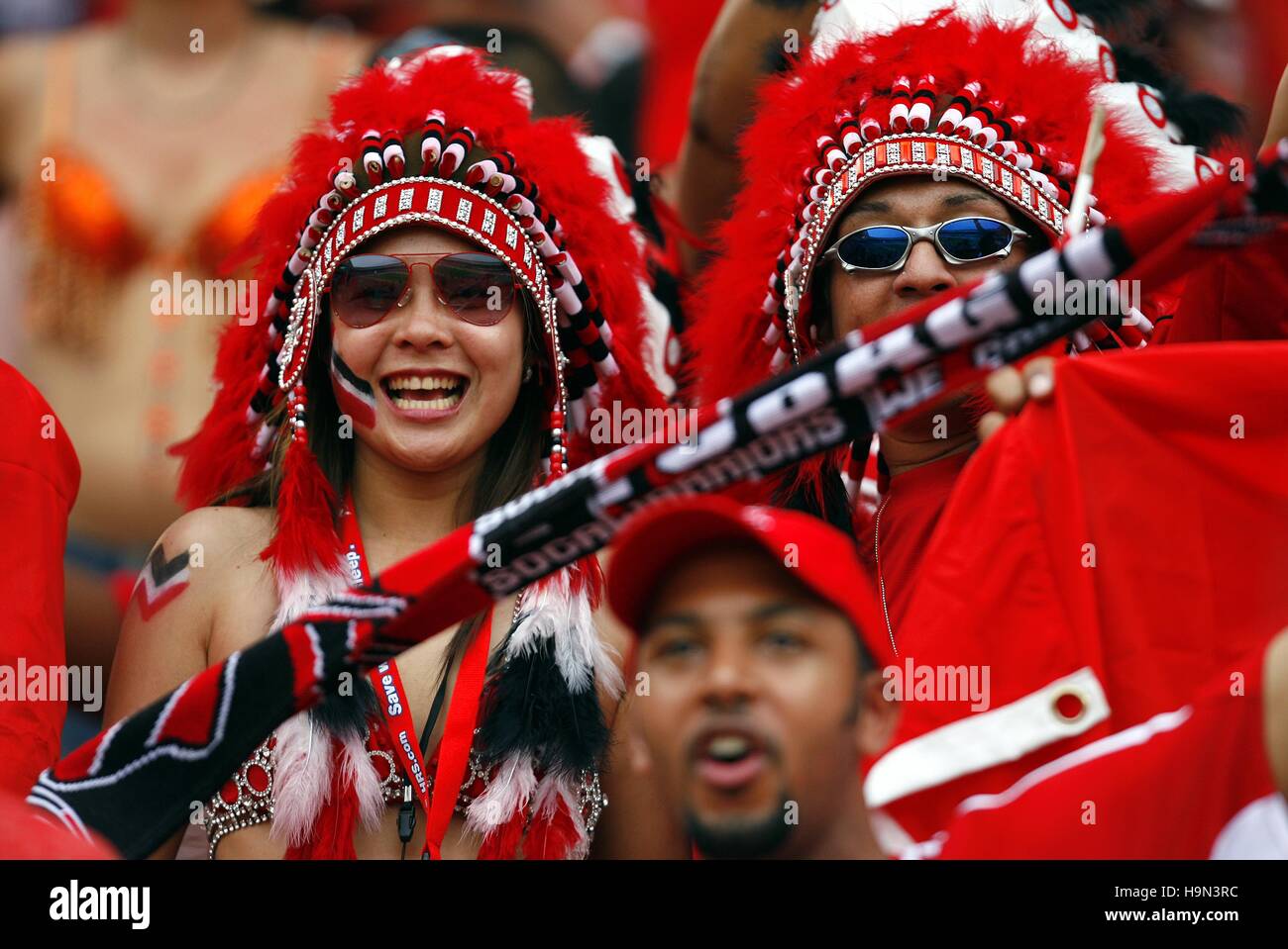 TRINIDAD & TOBAGO FANS ENGLAND V TRINIDAD & TOBAGO WORLD CUP NUREMBURG ...