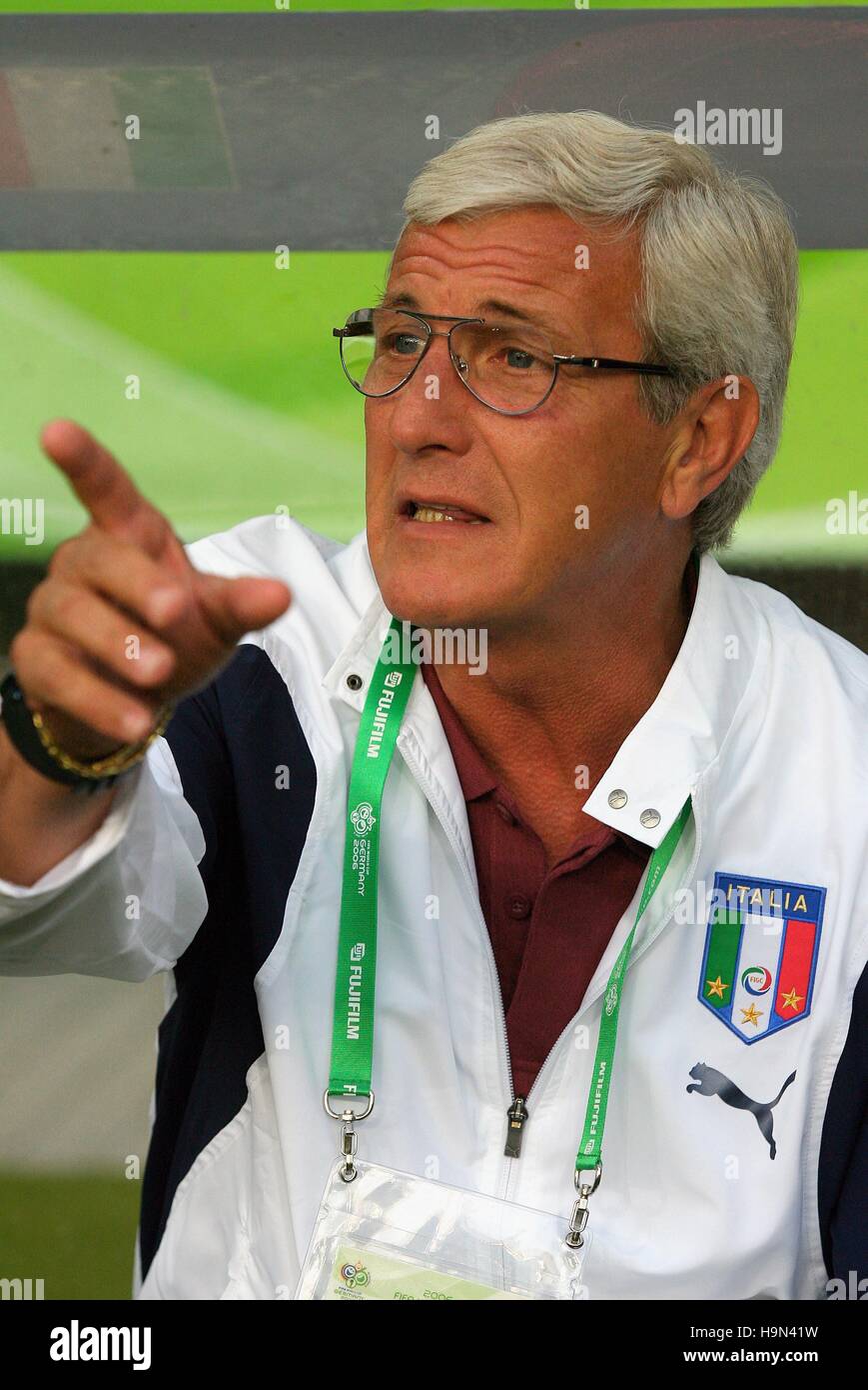 MARCELLO LIPPI ITALY HEAD COACH WORLD CUP HANNOVER GERMANY 12 June 2006 ...