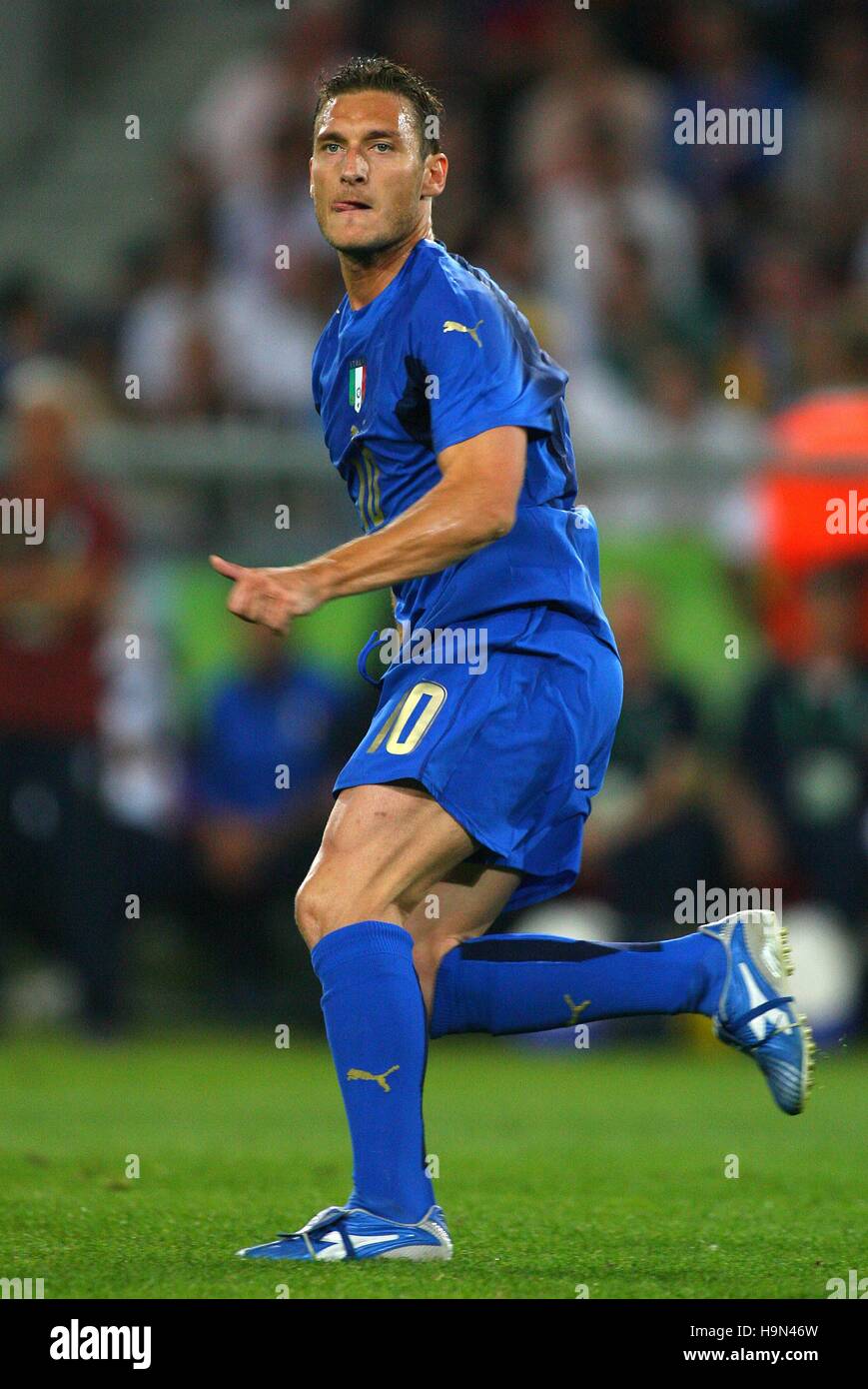 FRANCESCO TOTTI ITALY & AS ROMA WORLD CUP HANNOVER GERMANY 12 June 2006 ...