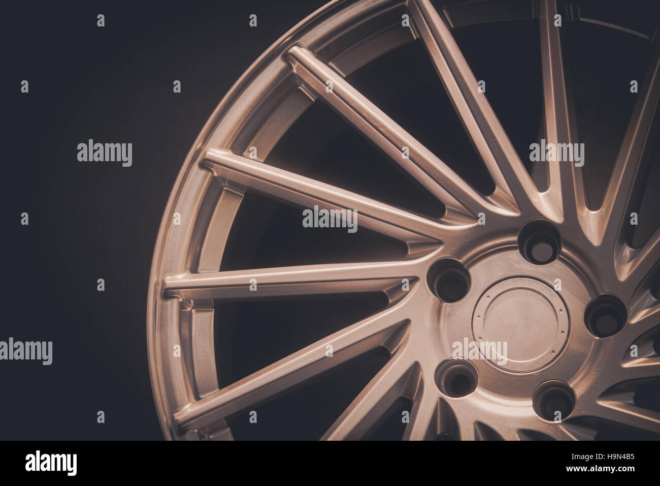 Close up shot of a new car rim Stock Photo - Alamy