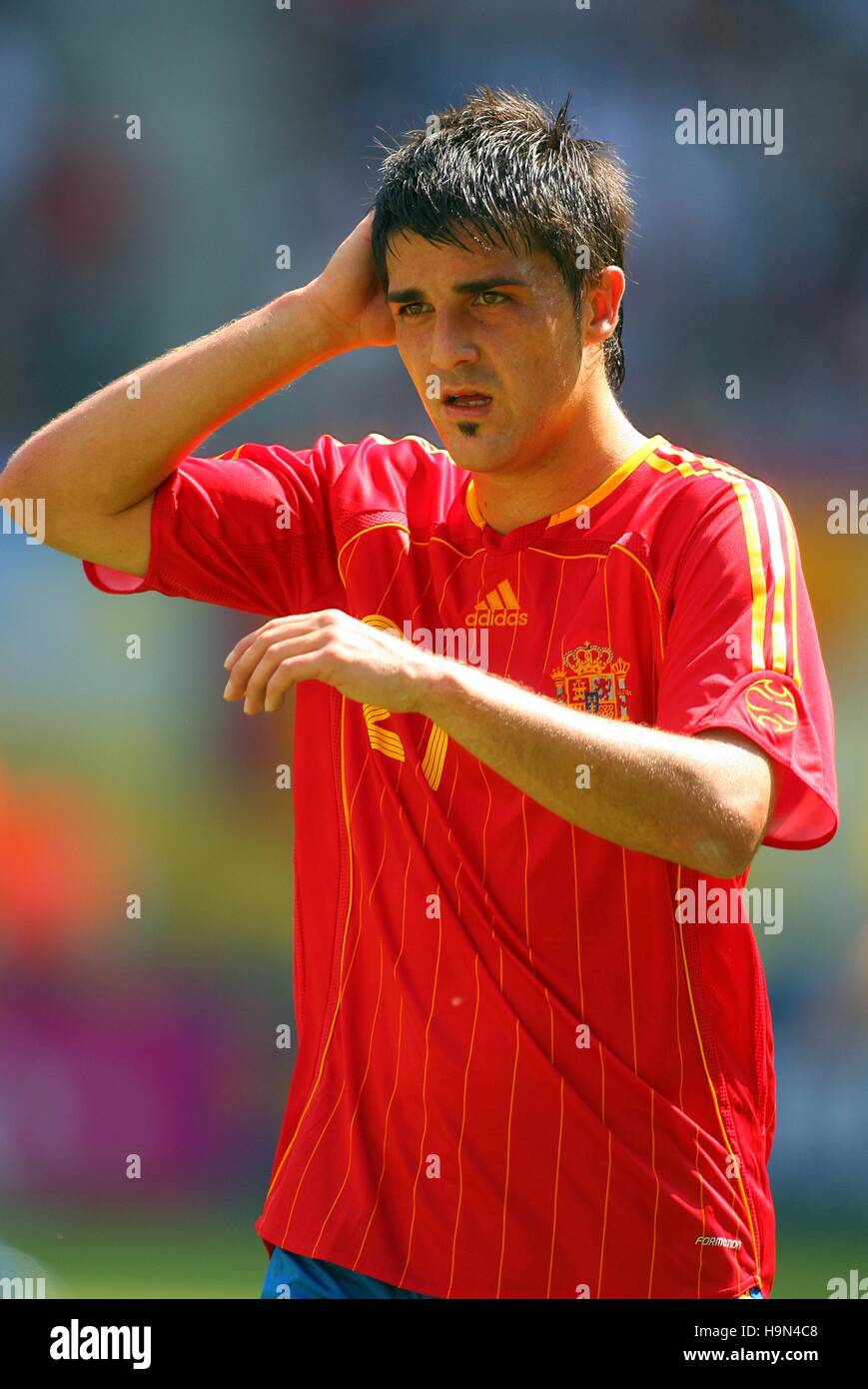 David villa spain valencia world hi-res stock photography and images ...