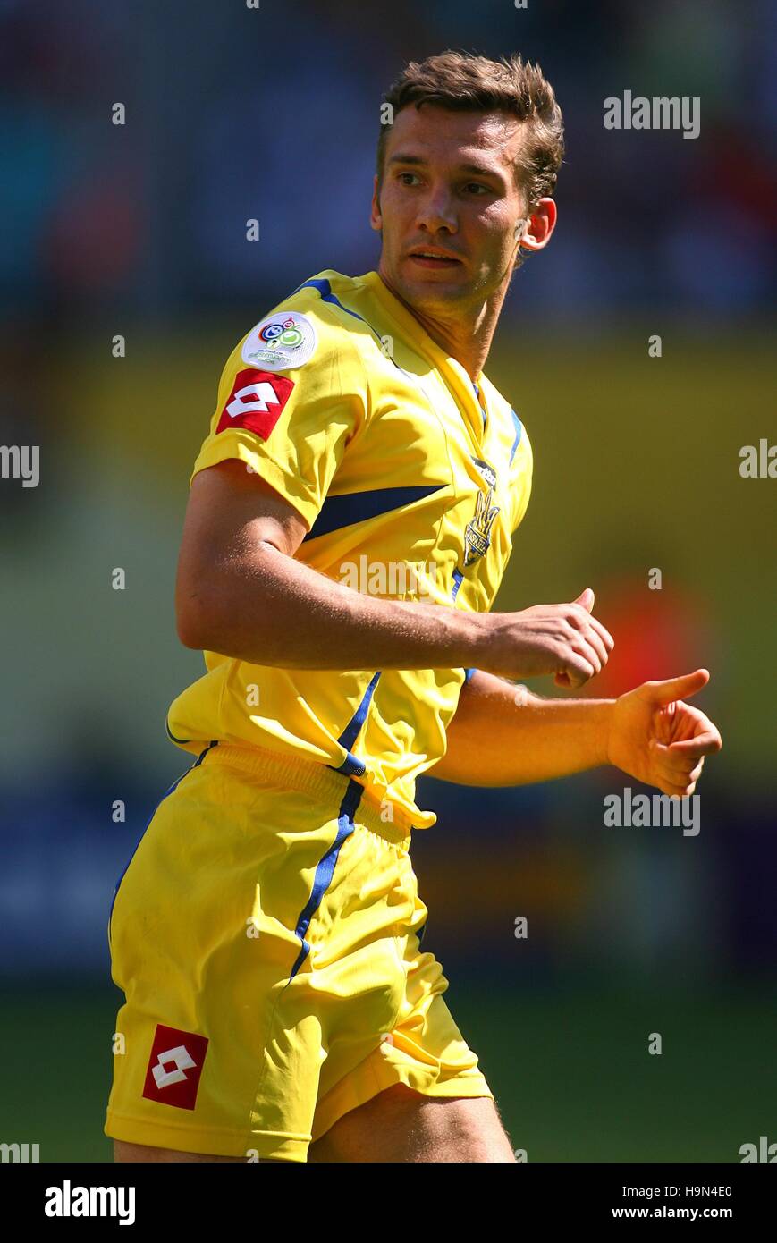 ANDRIY SHEVCHENKO UKRAINE & CHELSEA FC WORLD CUP LEIPZIG GERMANY 14 ...