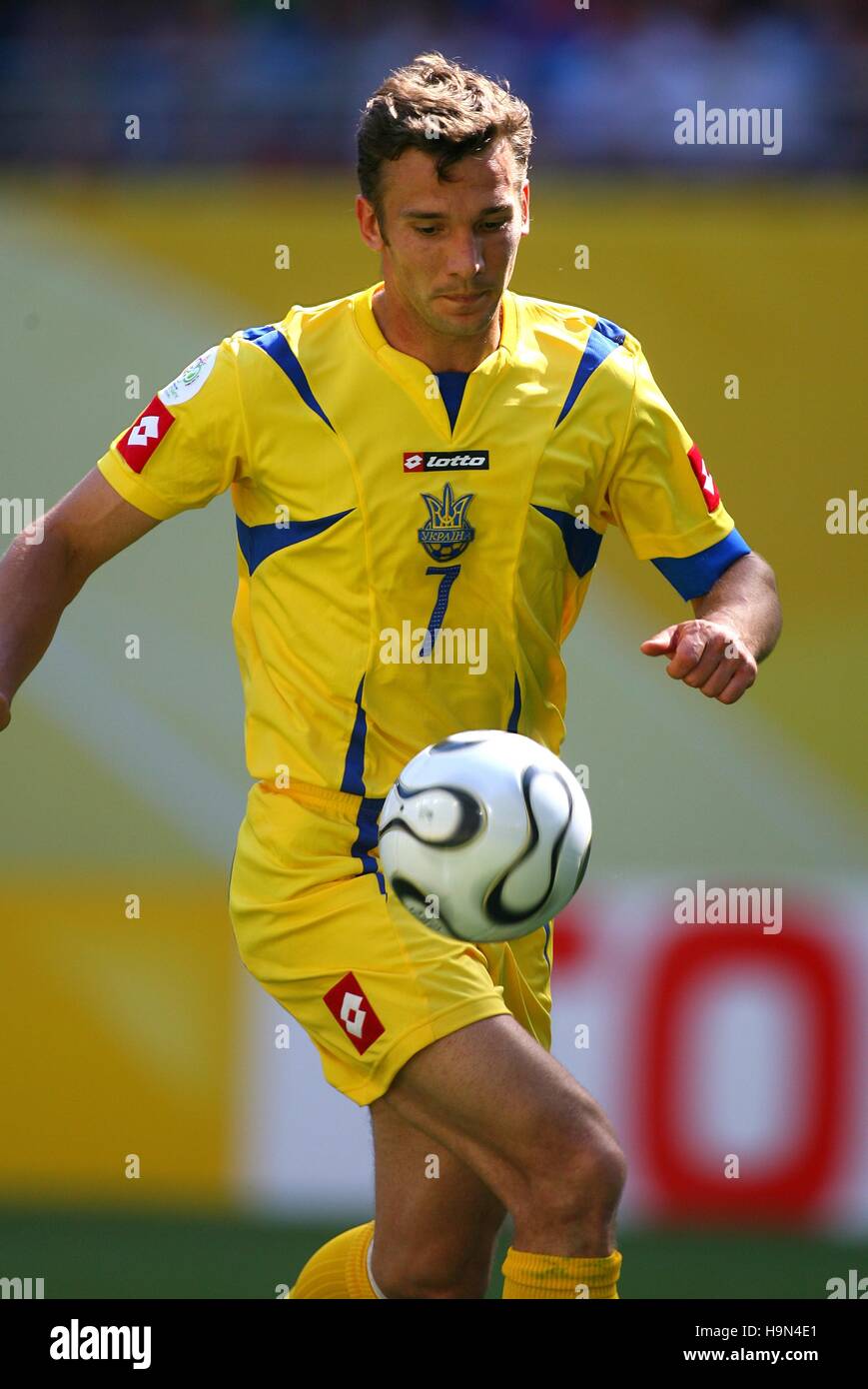 ANDRIY SHEVCHENKO UKRAINE & CHELSEA FC WORLD CUP LEIPZIG GERMANY 14 ...
