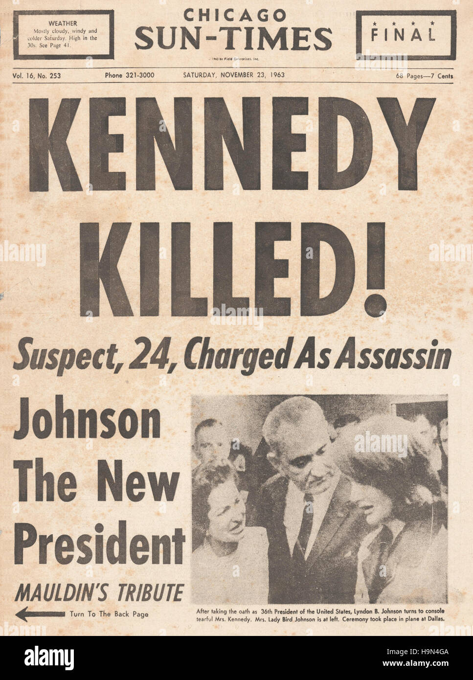 Kennedy dallas 1963 hi-res stock photography and images - Alamy