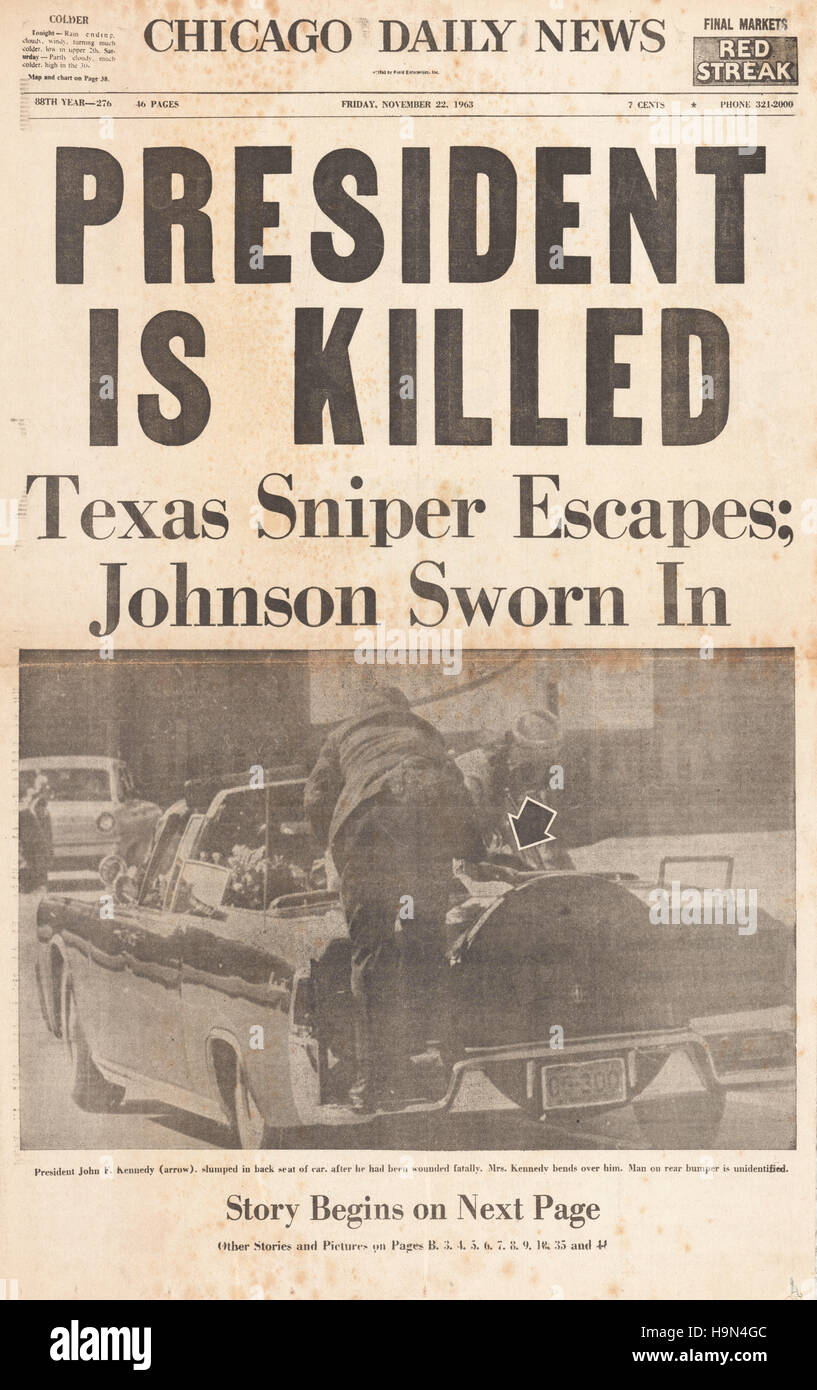 Kennedy dallas 1963 hi-res stock photography and images - Alamy