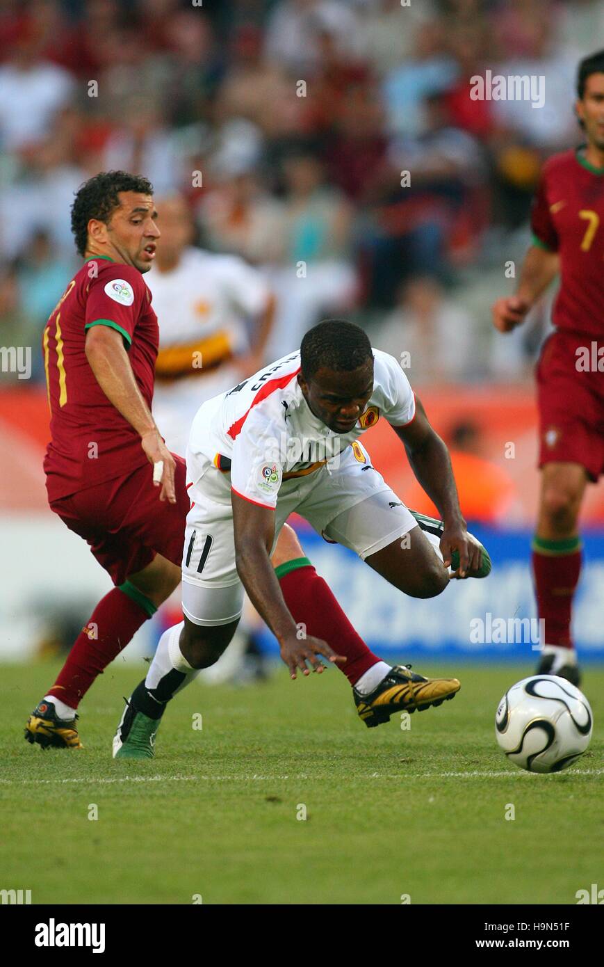 SIMAO & MATEUS ANGOLA V PORTUGAL WORLD CUP COLOGNE GERMANY 11 June 2006 ...