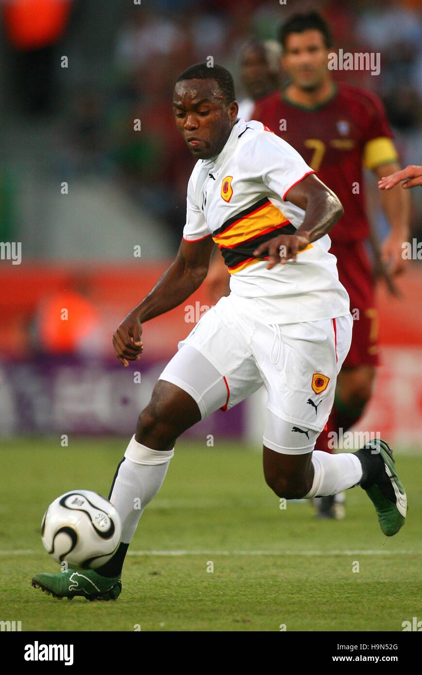MATEUS ANGOLA & GIL VICENTE WORLD CUP COLOGNE GERMANY 11 June 2006 ...